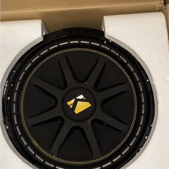 Car Audio, Video & GPS | Kicker Comp Black And Yellow Subwoofer | Poshmark